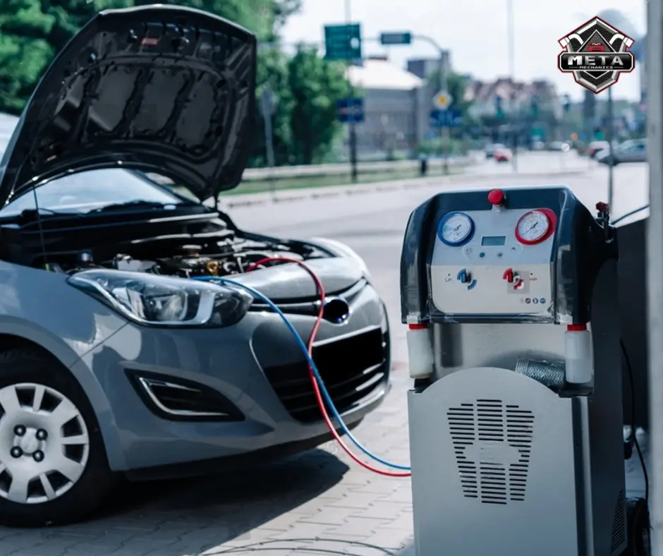 Car AC Gas Refill - META MECHANICS
