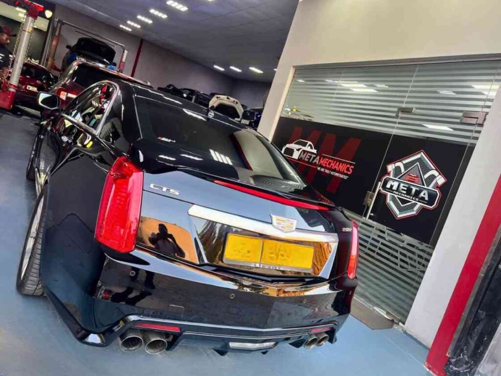 Cadillac CTS V Fuel System Replacement Dubai - META MECHANICS